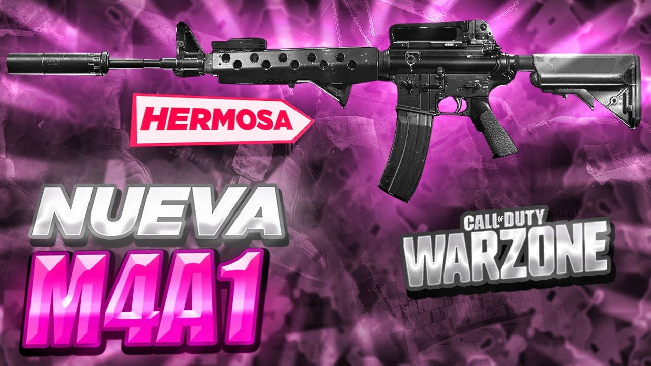 Así es la NUEVA M4A1 del NUEVO CALL OF DUTY COLD WAR en WARZONE / MEJOR ...