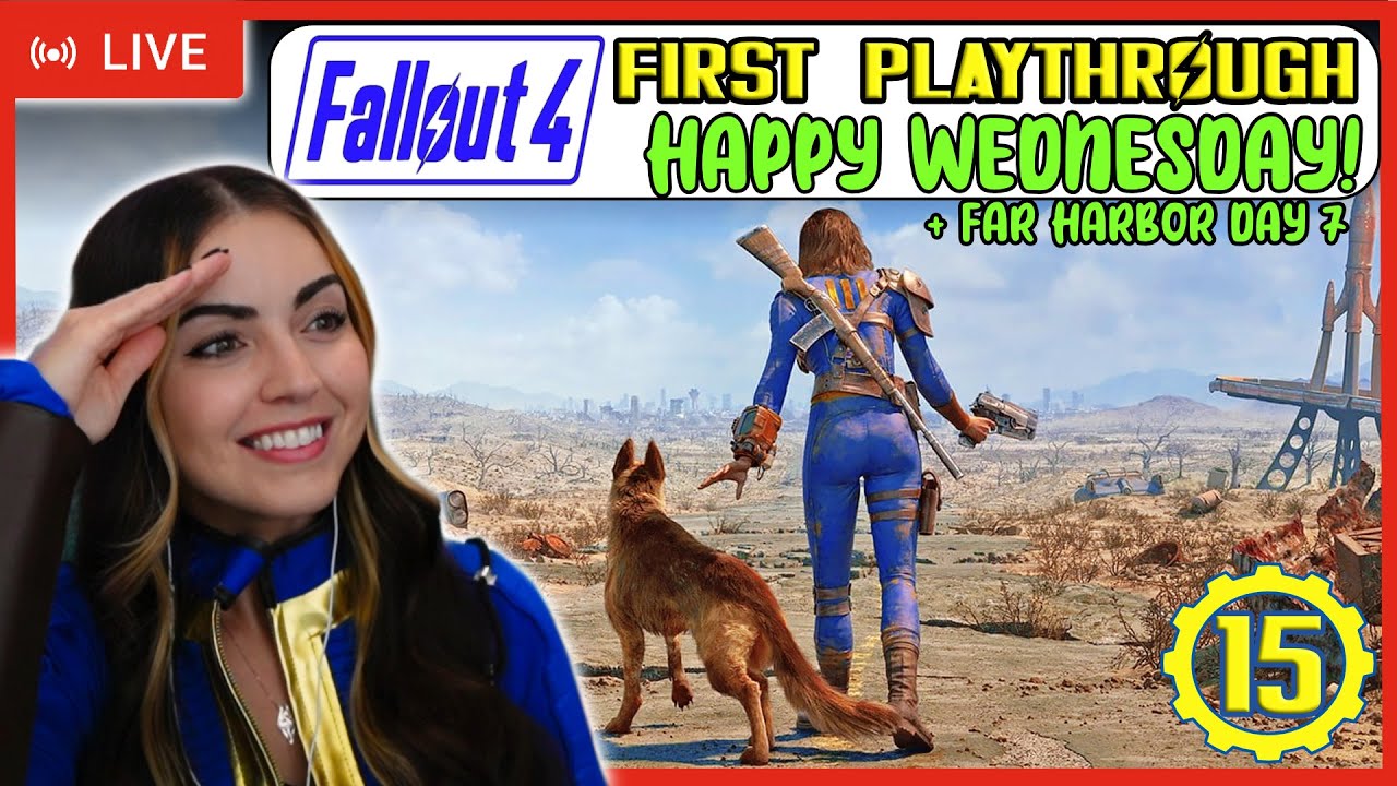Happy Wednesday!! How are ya?? | Fallout 4 Blind Playthrough | LIVE ...