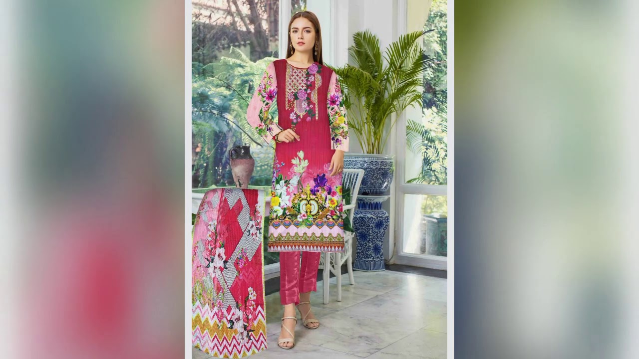 Anabiya 2020 Collection Unstitch - YouTube