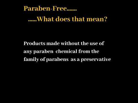 Make-up Q&A - What is Paraben-Free Make-up?