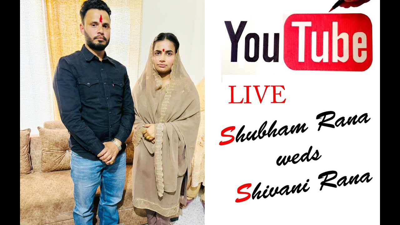 Wedding Ceremony (Shubham Rana weds Shivani Rana) Live on. 12.11.2024 ...