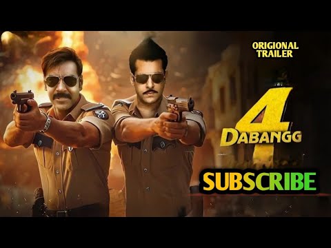 Dabangg 4 Trailer। Dabang 4 Official Trailer। Salman Khan। Ajay Devgn ...