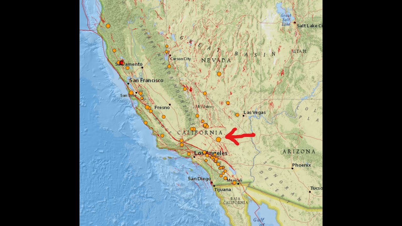 3.4 Earthquake Southern California. West Coast Earthquake update. SAT ...