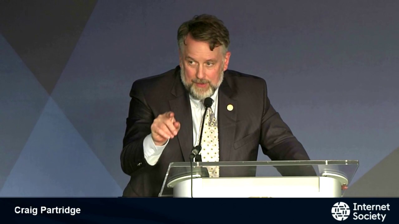 Internet Hall of Fame 2017 - Craig Partridge - YouTube