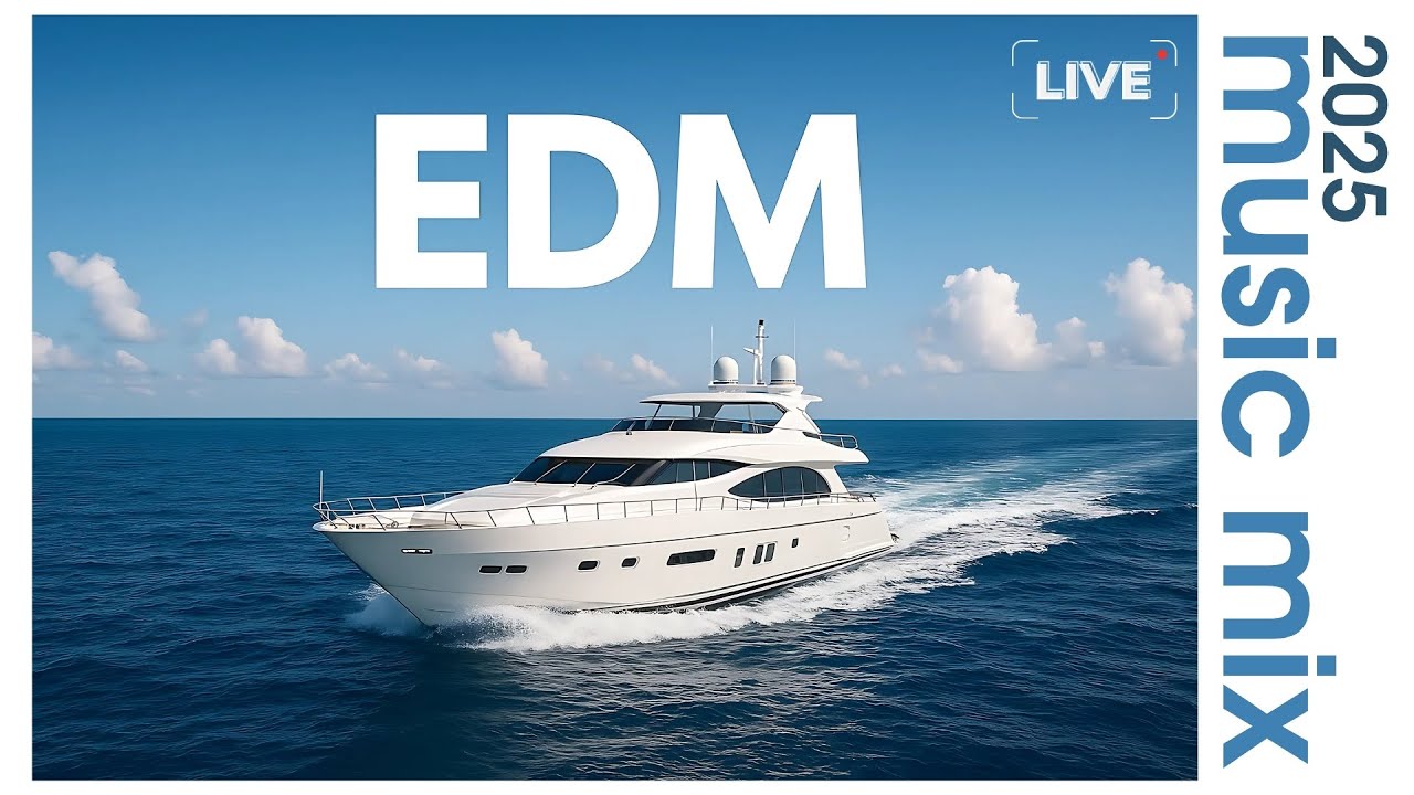 1 HOUR STUDIO-QUALITY SOFT ALTERNATIVE EDM 2025 🛥️ Luxurious Yacht ...