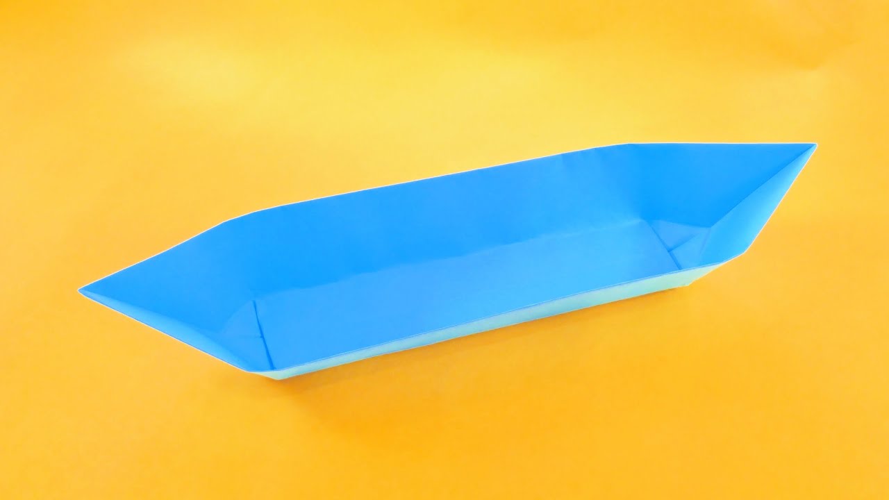 How To Make Paper Boat that Floats on Water | Easy Step by Step for ...