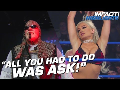 Scott Steiner RETURNS for a Lap Dance from Scarlett Bordeaux! | IMPACT! Highlights Jan 11, 2019