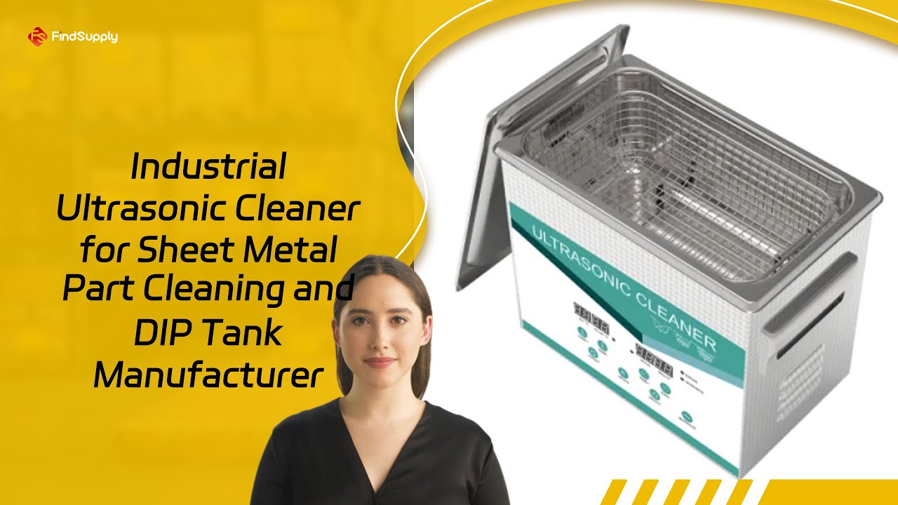 Industrial Ultrasonic Cleaner for Sheet Metal Part Cleaning and DIP ...