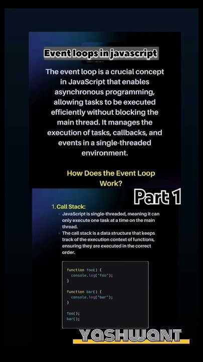 Understanding Javascript Event Loops Call Stack Explained Javascript Eventloop Callstack