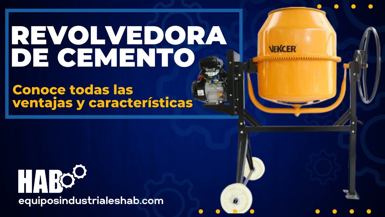 Revolvedora de cemento - YouTube
