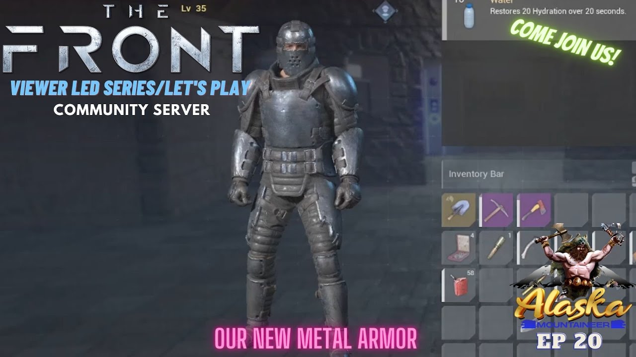 The Front EP 20 Our New Metal Armor - YouTube