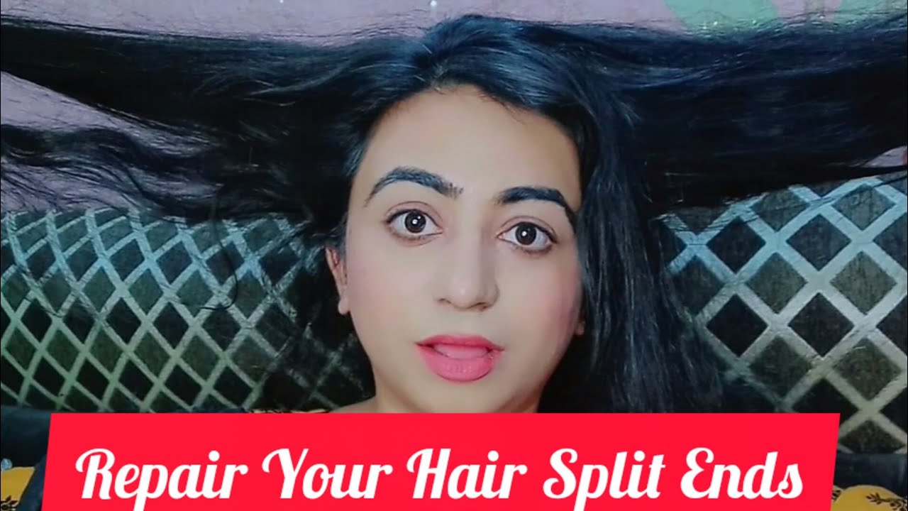 Cure Hair Split Ends Problem 100%, Repair Your Split Ends At Home,Hair Breakage Solution,2mouh ...