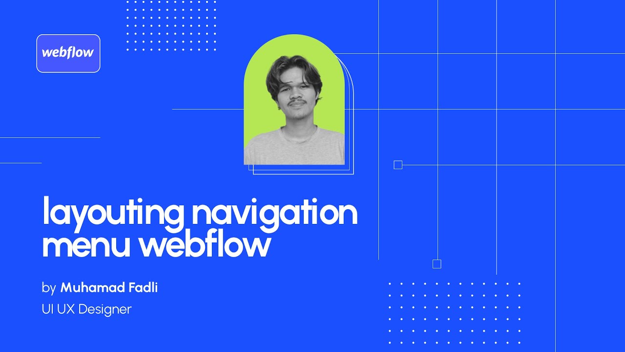 Layouting Navigation Menu - Weblow Tutorial Indonesia - YouTube
