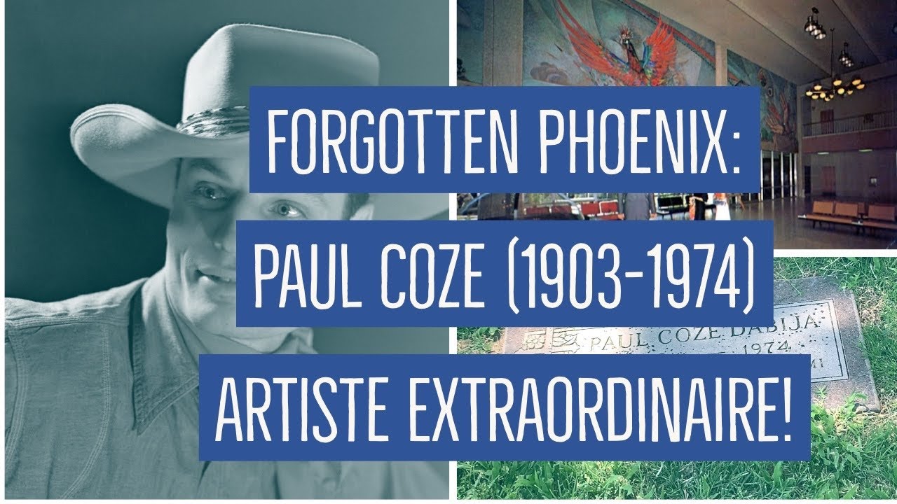Forgotten Phoenix: Artiste Extraordinaire Paul Coze (1903-1974) - YouTube