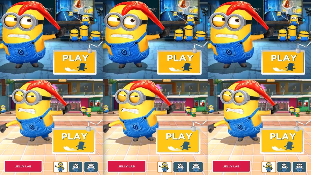 Despicable me 2 : Minion rush - Minion Starfish run in the Mall and Gru ...