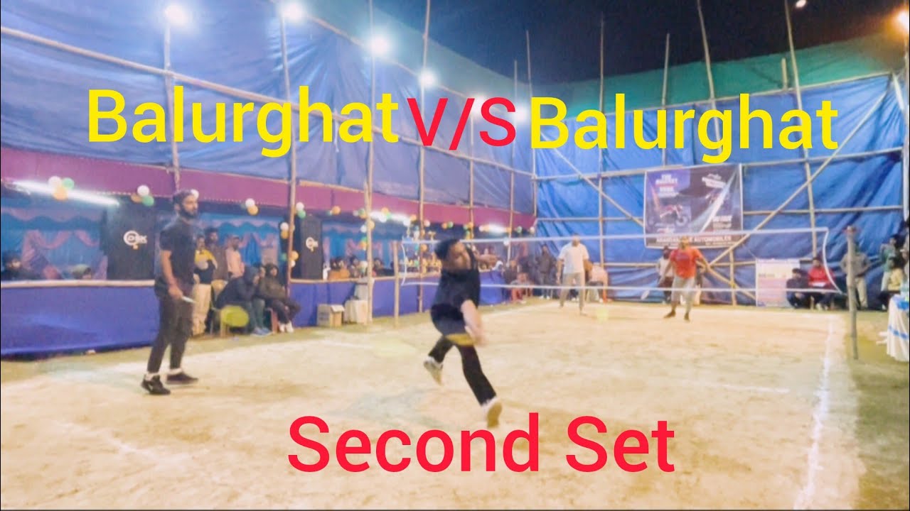 #Gajol Malda Badminton tournament#Rajbir#Second Set#Mens Double ( ️ ️ ️ ...