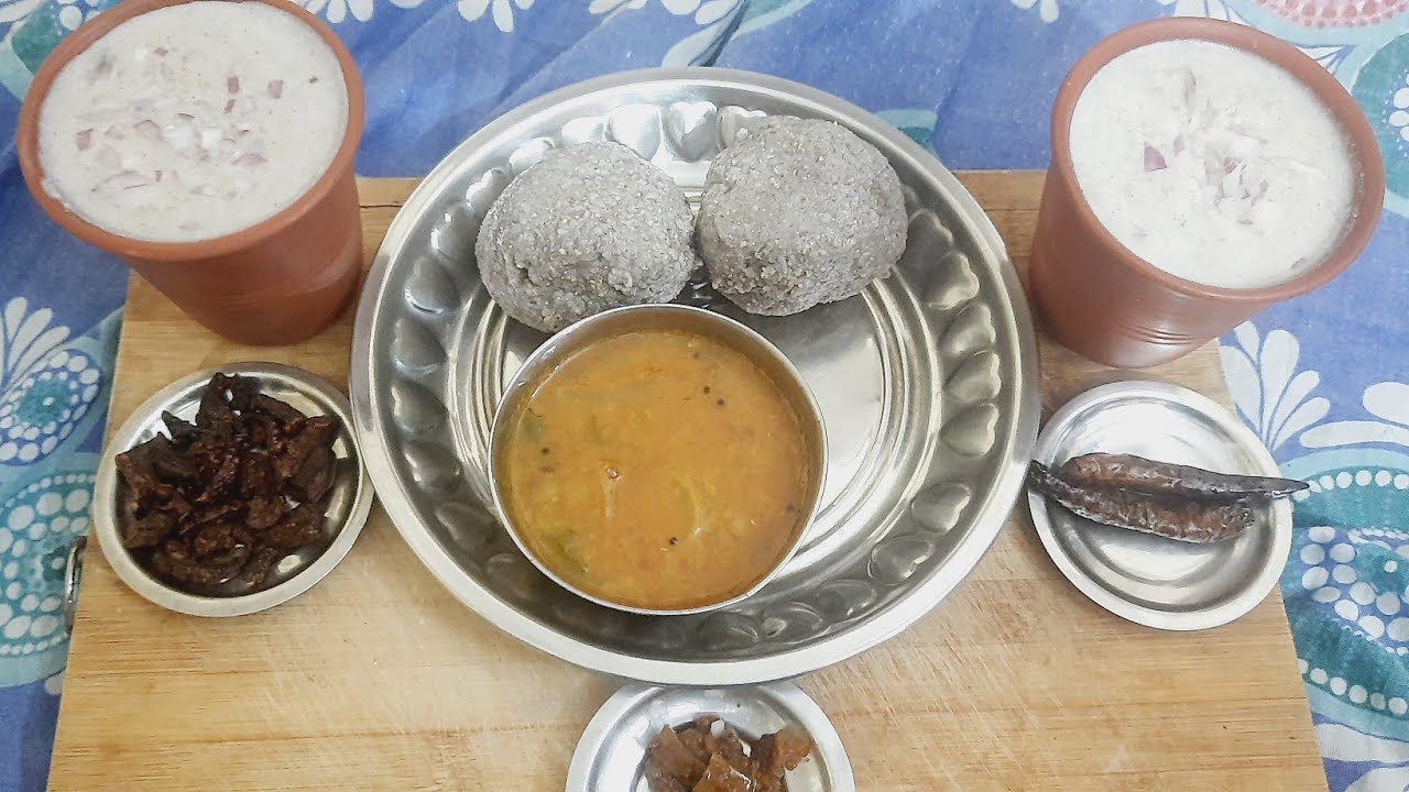 சத்தான கம்பங்கூழ்/Kamba Kool - YouTube