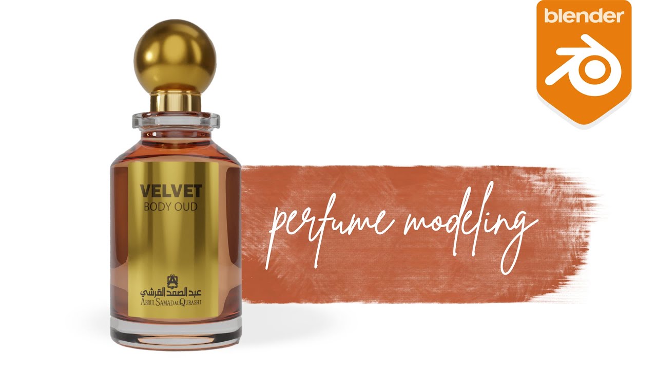 اصنع عطرًا يحاكي الواقع في بلندر | Perfume Modeling in blender - YouTube