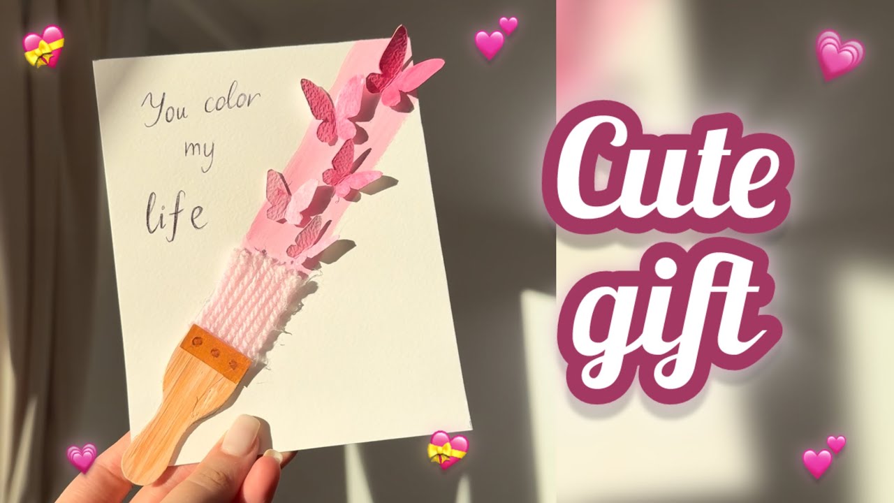 CUTE GIFT | DIY GIFT | 3D | EASY PRESENT IDEA | DIY Birthday Gift Idea ...