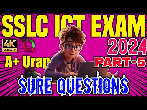 Sslc Exam Ict Sure Questions 2025 / Sslc Exam Questions And Answers 2025 / Sslc IT Exam PYQ 2025
