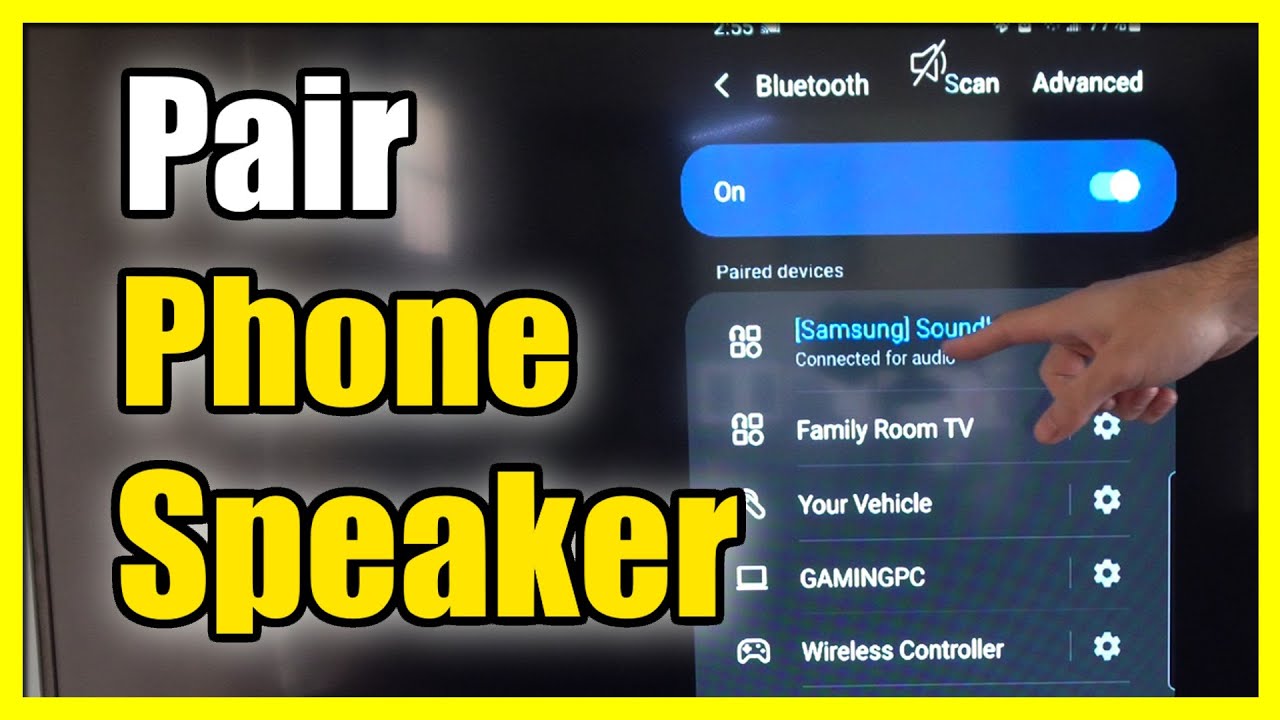 How to Pair Bluetooth Speaker or Soundbar to Android Phone (Fast ...