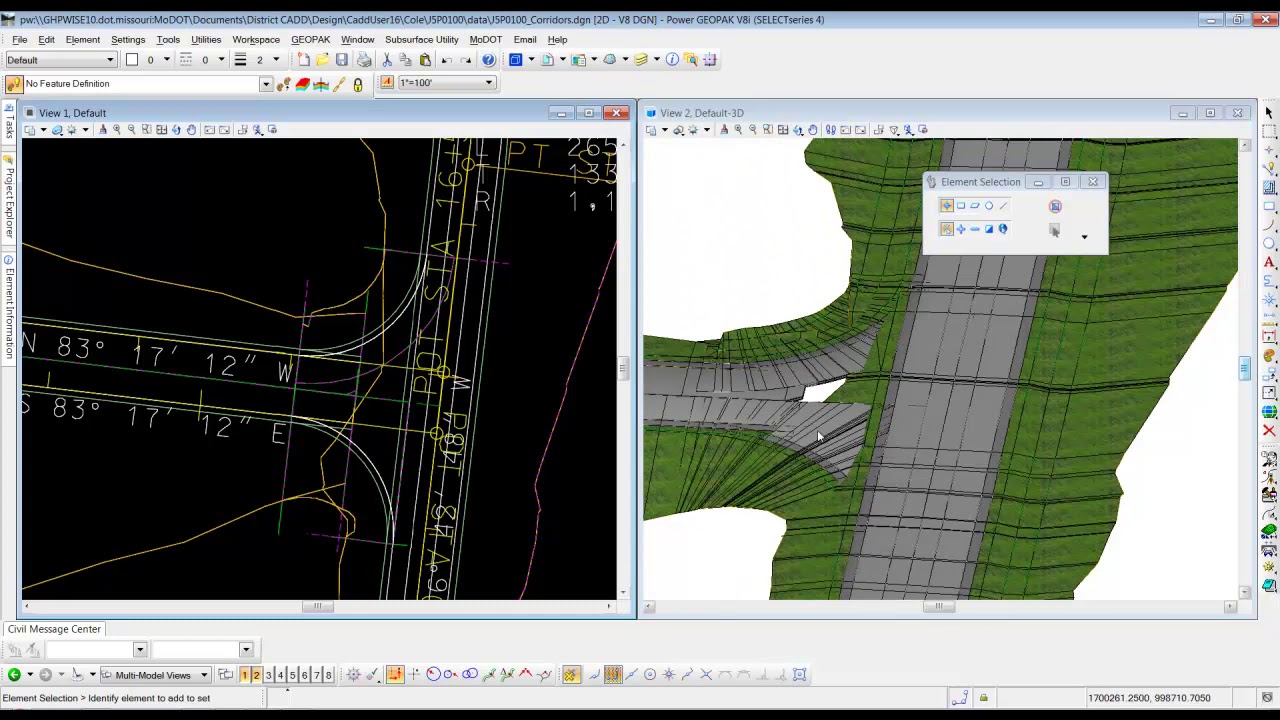 Road2 SS4 2.7 Intersection Design Part2 Point Controls Radius Returns ...
