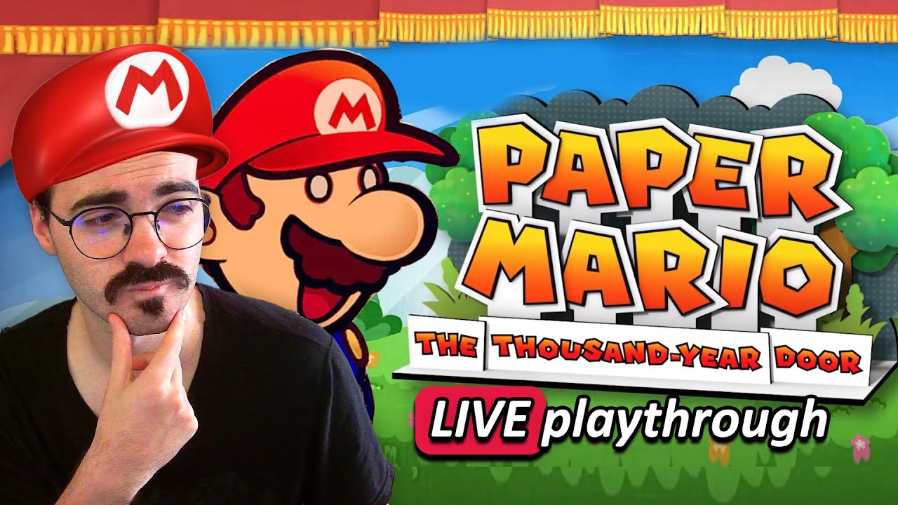 Finishing Chapter 3 In Paper Mario TTYD Live - YouTube