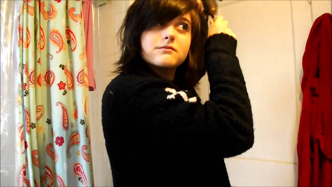 Scene/Emo Hair Tutorial - YouTube
