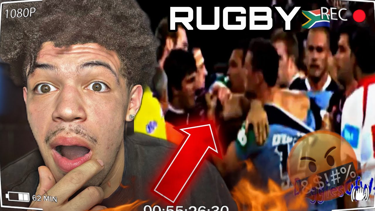 AMERICAN Reacts to Rugby Hits-Till I collapse **SHOCKING REACTION ...