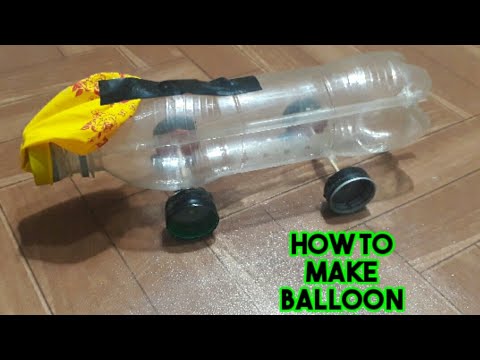 How to make balloon car at home // make easy - YouTube