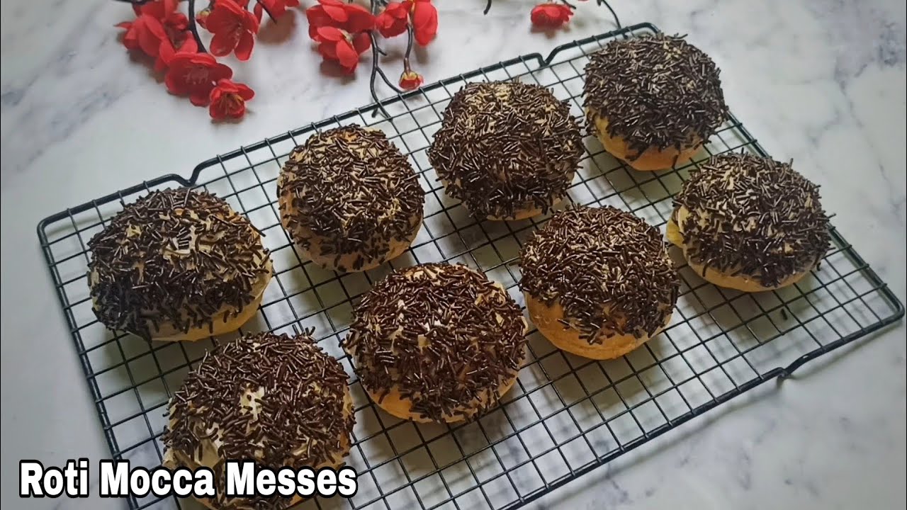 RESEP ROTI MOCCA MESSES ‼️ Roti Manis Empuk Lembut Enak Banget ‼️ - YouTube