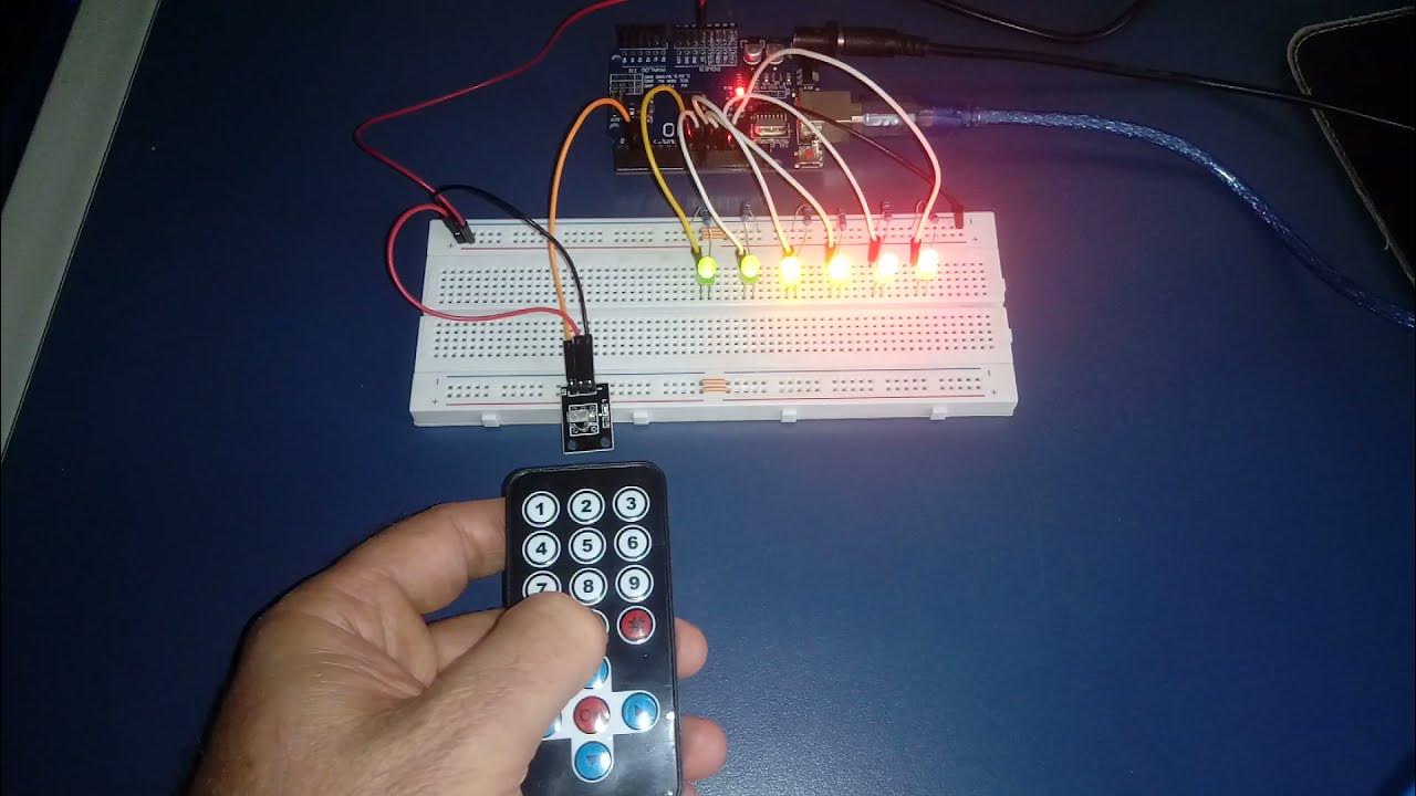 Como usar o controle remoto IR com Arduino - #Intermediário I13 - YouTube