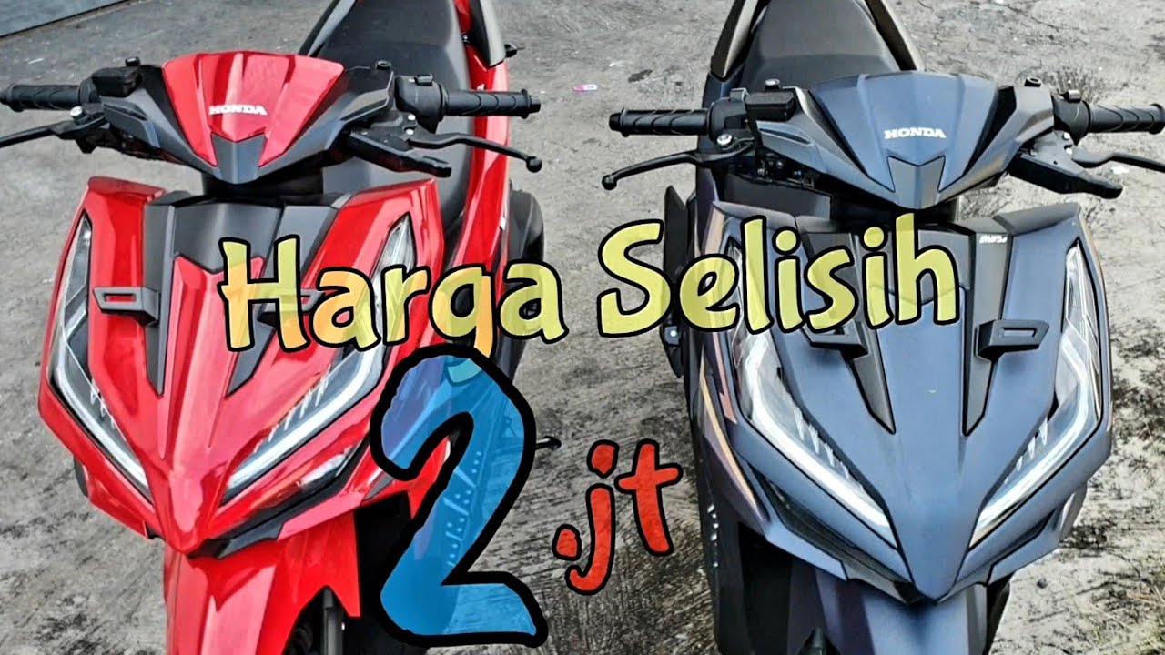 Perbandingan New VARIO 125 CBS Merah & SP Biru | Bonusnya Apa Berbeda ...