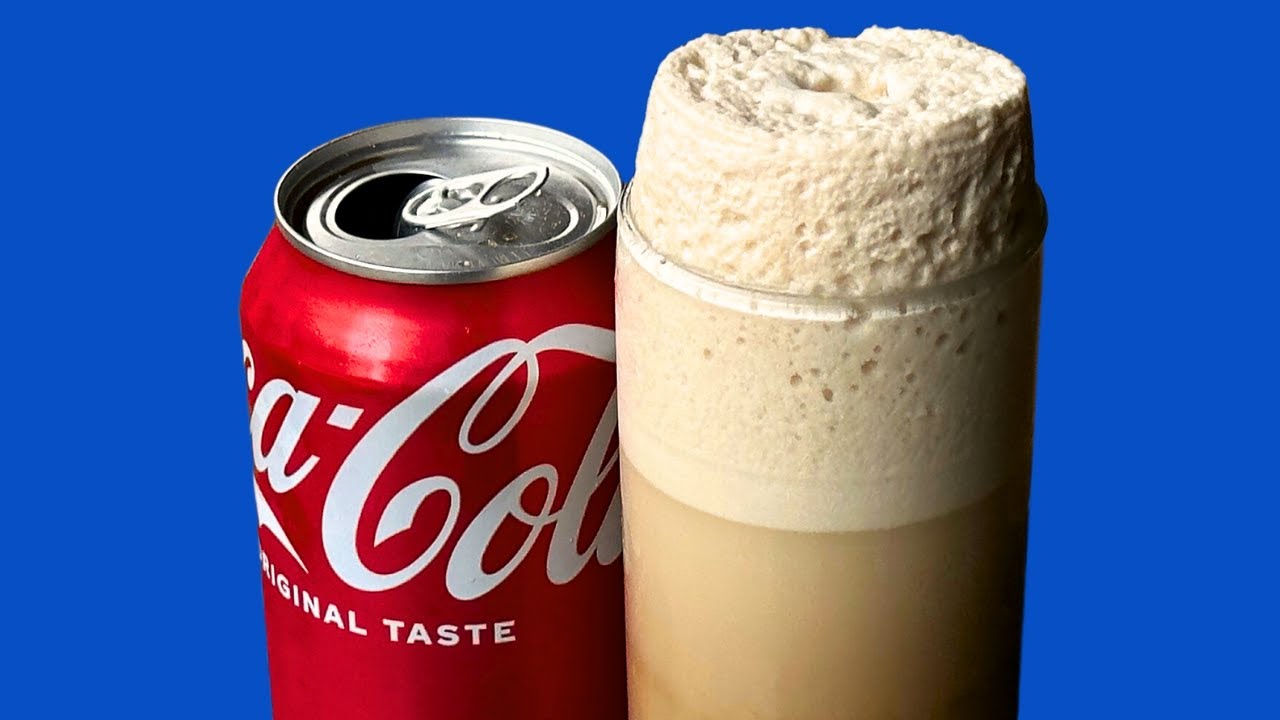 Coke Float Fizz: it's like a Ramos Gin Fizz and a Coke Float had a baby ...