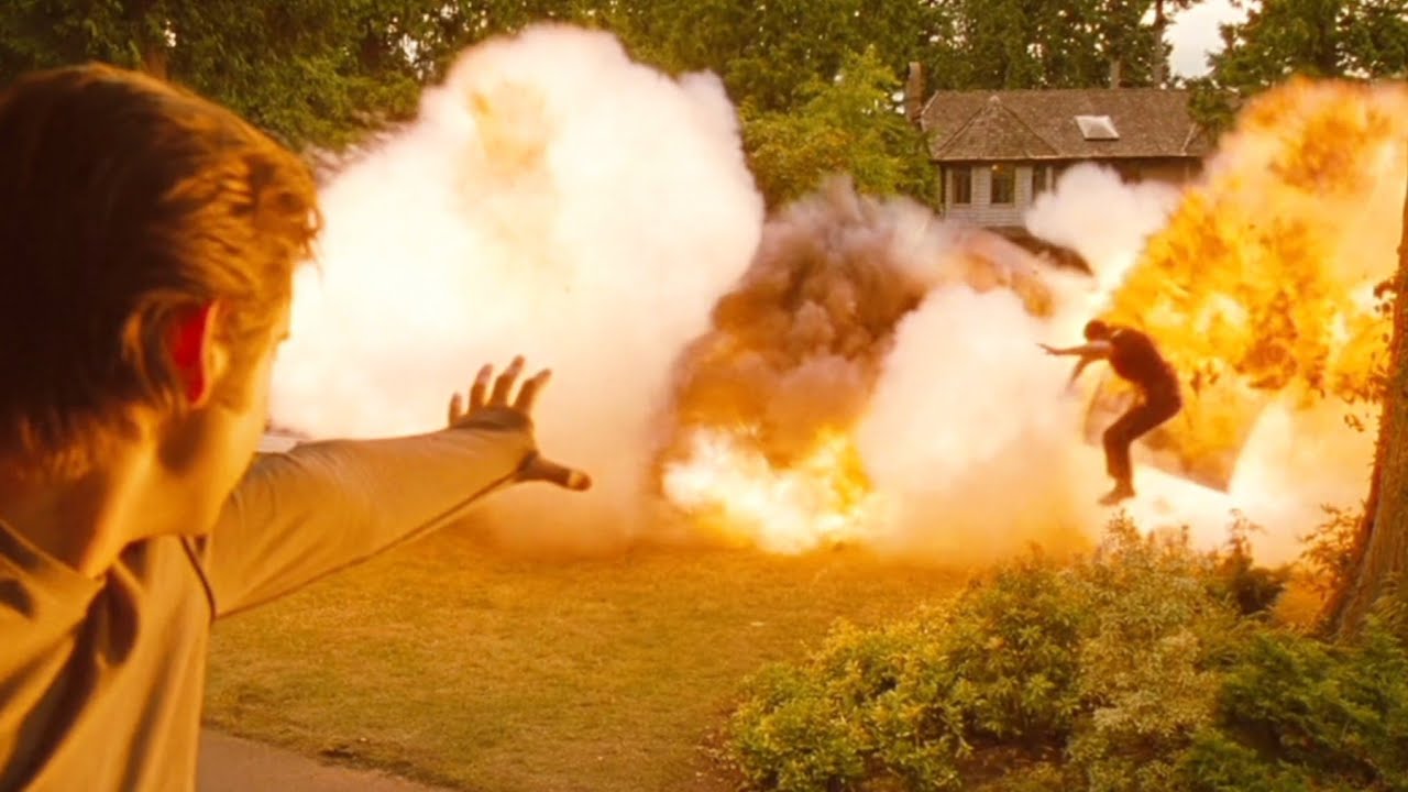 X-Men 2 (2003) Pyro vs The Police - YouTube