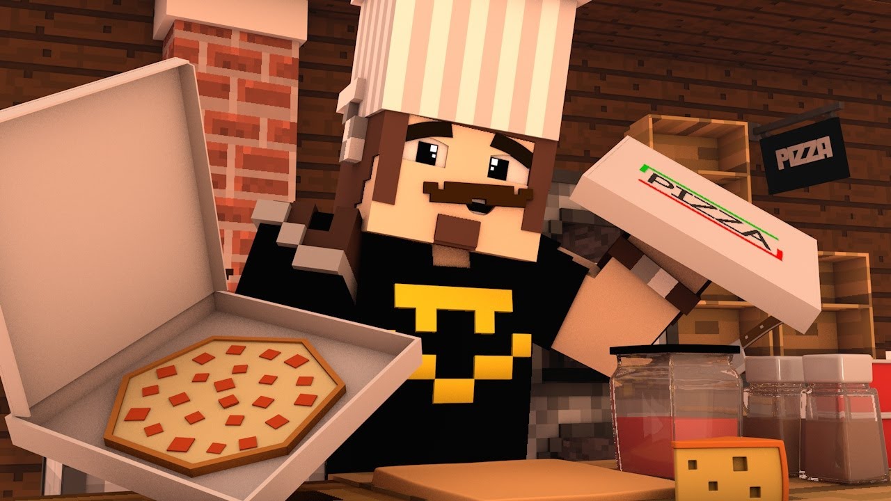 Minecraft: Como Fazer Pizza Sem Mods - YouTube