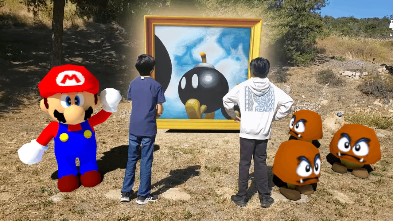 Super Mario 64 In Real Life - YouTube