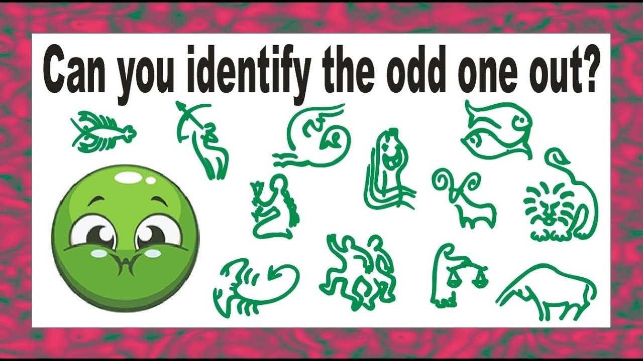 CAN YOU FIND THE ODD ONE OUT? | Zodiac Sign Special - YouTube