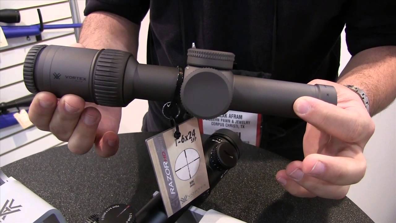 Vortex Optics Shot Show 2013 New Prodcuts 1-6x32 razor and 2.5-10 Viper ...