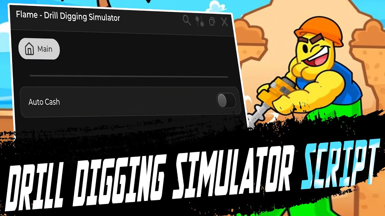 Drill Digging Simulator script – (Infinite Money) - YouTube