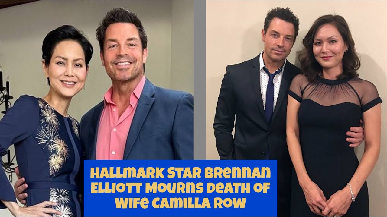 Hallmark Star Brennan Elliott Mourns Death of Wife Camilla Row - YouTube