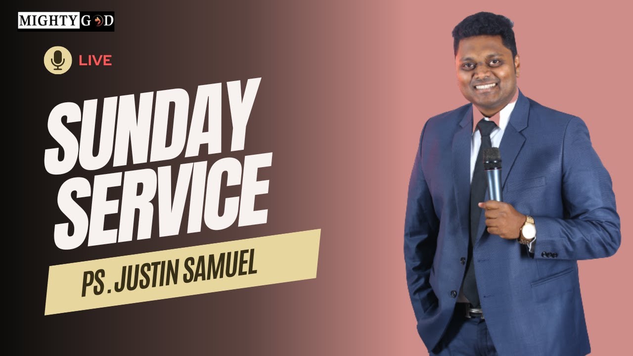 Bilingual Service Live | Ps.Justin Samuel | Church Of The Mighty God | - YouTube