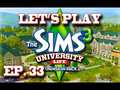 Let's Play The Sims 3 University Life- Mascot Training Failure (Ep. 33 ...