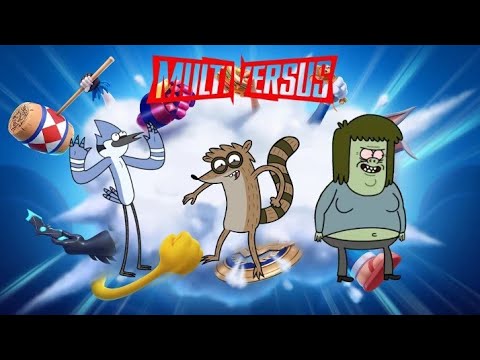 Mordecai Rigby And Muscle Man For Multiversus!🐦🦝👕🚀 - YouTube