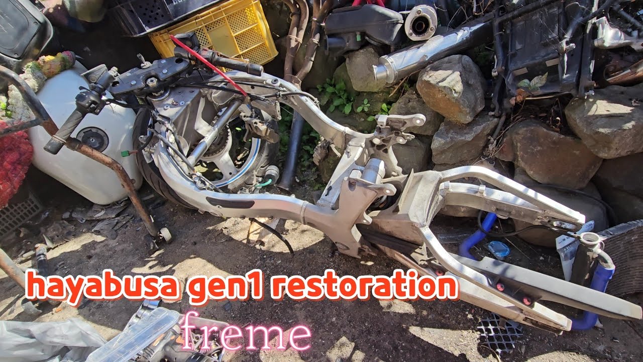 hayabusa gen1 restoration ep02 frame - YouTube