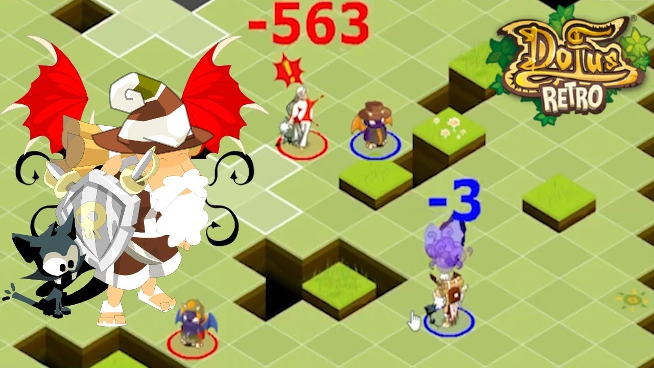 Desinvocacion de SACRO - ANUTROF PVP DOFUS RETRO - YouTube