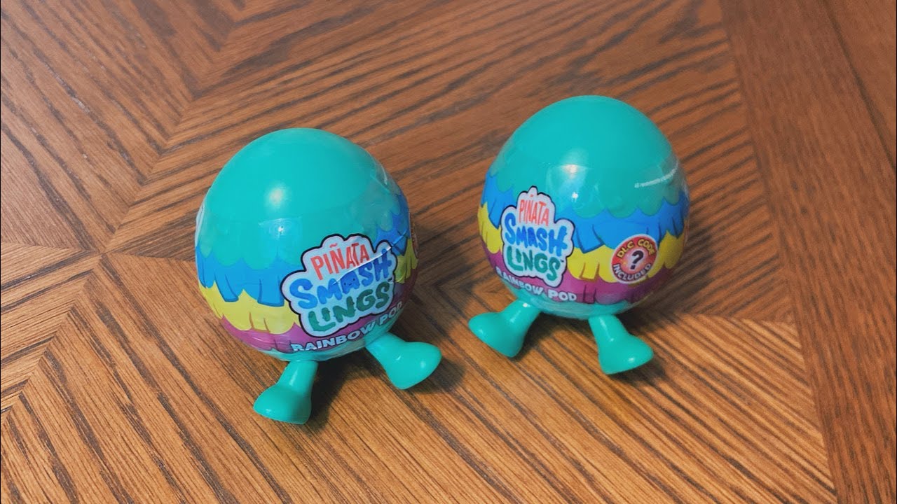 Piñata Smashlings Rainbow Pod! Opening! - YouTube