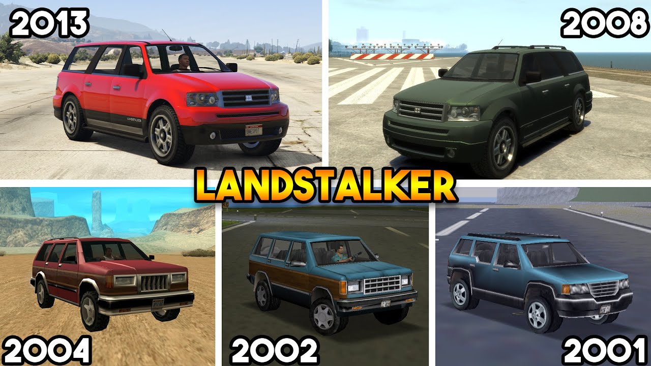 GTA : LANDSTALKER SUV FROM EVERY GTA GAME - YouTube