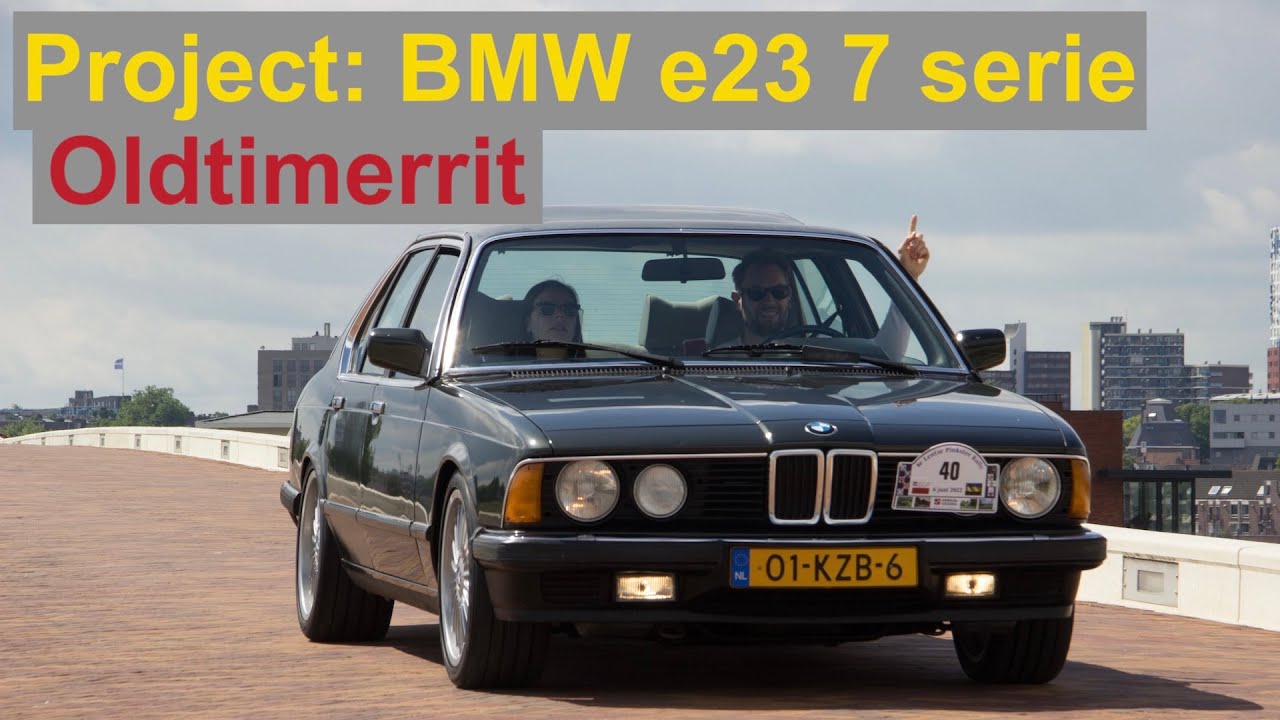BMW e23 7 serie klaarmaken voor een OLDTIMERRIT - YouTube