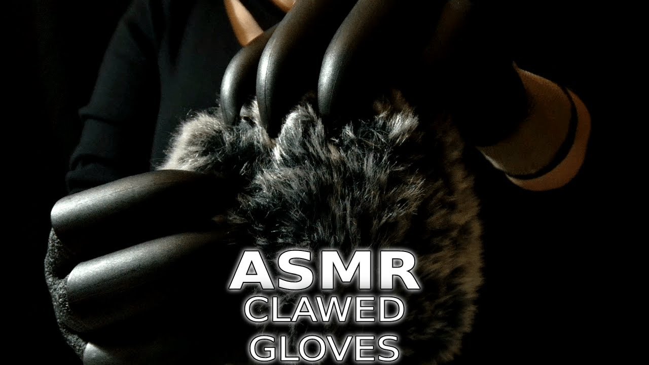 ASMR | Playful Scalp Massage with Clawed Gloves On Fluffy Cover w ...